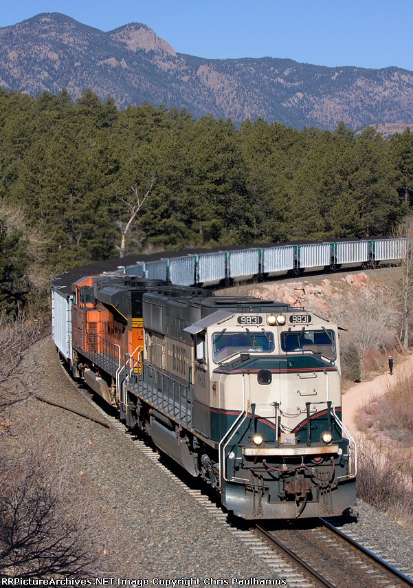 BNSF 9831